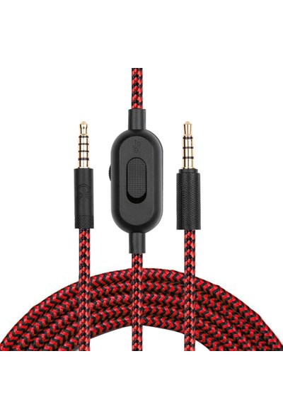 Generic ZS0159 2m 3.5mm Gaming Headset Audio Cable For Logitech G433 Kırmızı (Yurt Dışından) (Yurt Dışından) Generic ZS0159 2m 3.5mm Gaming Headset Audio Cable For Logitech G433 Kırmızı (Yurt Dışından) (Yurt Dışından)