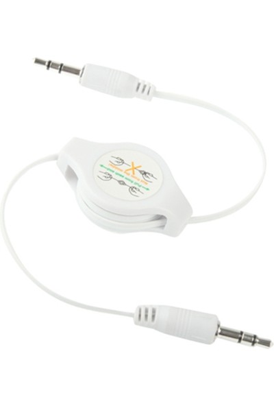 Generic 3.5mm Jack Aux Geri Çekilebilir Kablo Beyaz (Yurt Dışından) (Yurt Dışından) Generic 3.5mm Jack Aux Geri Çekilebilir Kablo Beyaz (Yurt Dışından) (Yurt Dışından)