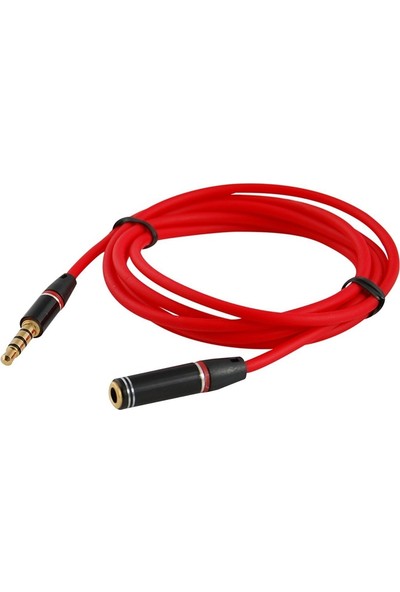 Generic 1.2 M 3.5mm Altın Kaplama Erkek Dişi Jack Kulaklık Kablosu Kırmızı (Yurt Dışından) (Yurt Dışından) Generic 1.2 M 3.5mm Altın Kaplama Erkek Dişi Jack Kulaklık Kablosu Kırmızı (Yurt Dışından) (Yurt Dışından)