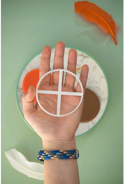 Pagina Tırtıklı Yuvarlak Kurabiye & Şeker Hamuru Kalıbı