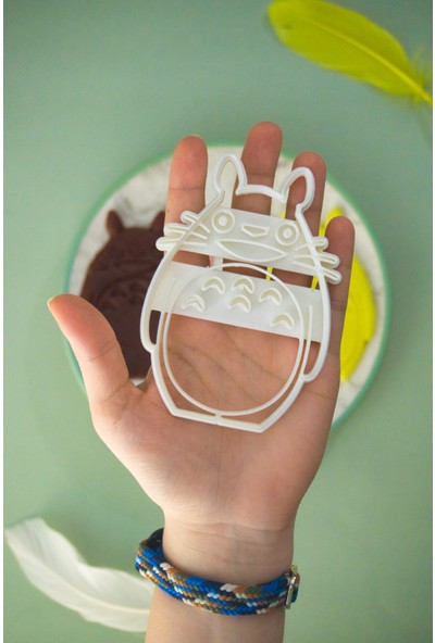 Pagina Totoro Kurabiye & Şeker Hamuru Kalıbı