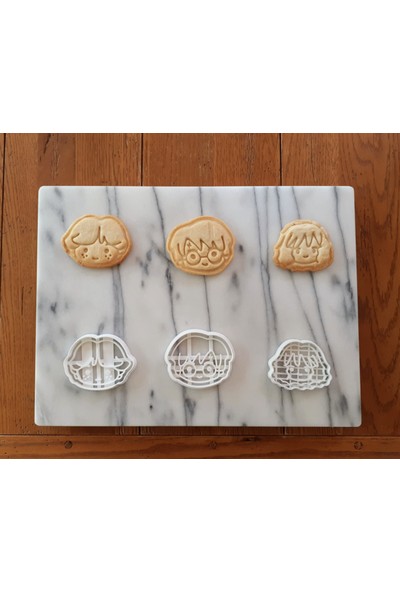 Pagina Harry Potter 6'Lı Kurabiye Kalıbı Karışık Renk