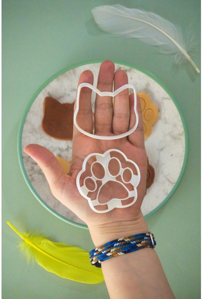 Pagina Kedi Kurabiye Kalıbı 2'Li Set