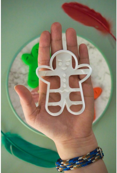 Kurabiye Adam Gingerbreadman Kurabiye & Şeker Hamuru Kalıbı