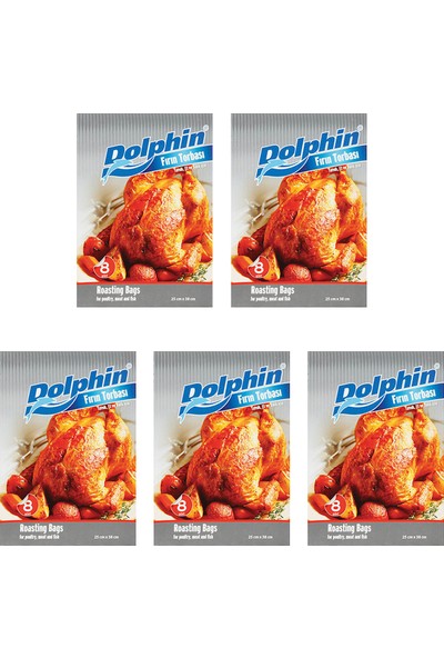 Dolphin Yanmaz Fırın Torbası Seti 5 Paket Dolphin Yanmaz Fırın Torbası Seti 5 Paket
