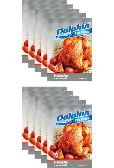 Dolphin Yanmaz Fırın Torbası Seti 10 Paket Dolphin Yanmaz Fırın Torbası Seti 10 Paket