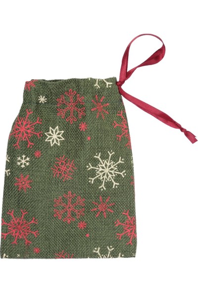 Paket Parti Yılbaşı Temalı Kumaş Kese 12'li Paket Parti Yılbaşı Temalı Kumaş Kese 12'li