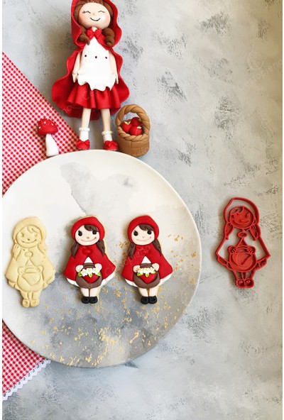 Cestopieno Kırmızı Başlıklı Kız Kurabiye Kalıbı