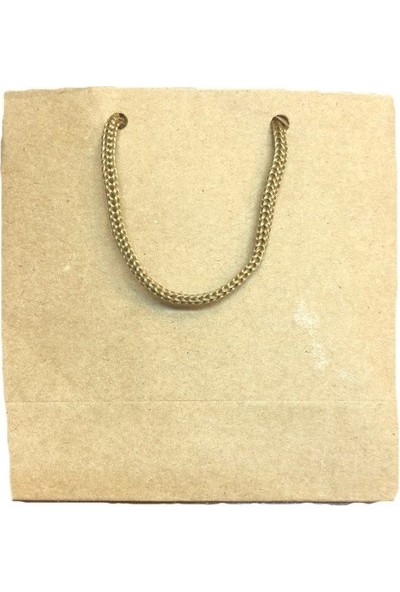 Paket Parti Kraft Çanta Ip Saplı 11X11X5 (50'li) Paket Parti Kraft Çanta Ip Saplı 11X11X5 (50'li)