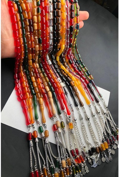 Qalitte Koleksiyonluk 10'lu Kombin Tesbih Toz Sıkma Hareli Toz Sıkma Kehribar Benzetme Polyester Döküm Tesbih Midyat Gümüş Qalitte Koleksiyonluk 10'lu Kombin Tesbih Toz Sıkma Hareli Toz Sıkma Kehribar Benzetme Polyester Döküm Tesbih Midyat Gümüş