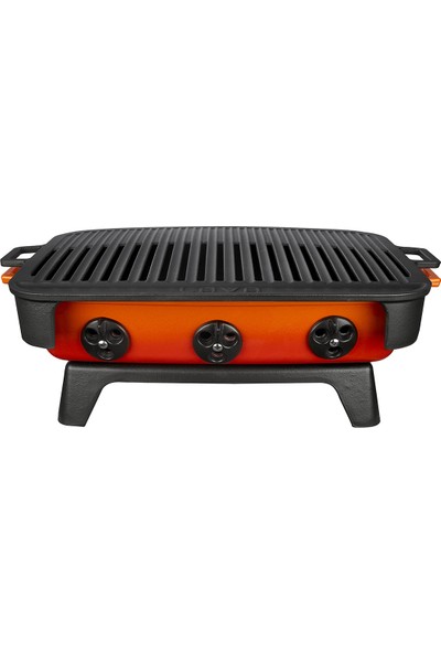 Lava Döküm Mangal, Alt Stand, Gövde ve Üst Izgara Dahil Komple. Ölçü 36X45CM - Turuncu Lava Döküm Mangal, Alt Stand, Gövde ve Üst Izgara Dahil Komple. Ölçü 36X45CM - Turuncu