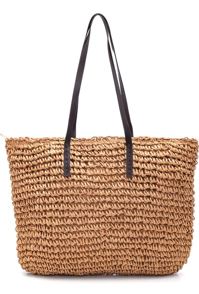 Kadın Hasır Omuz Çantası