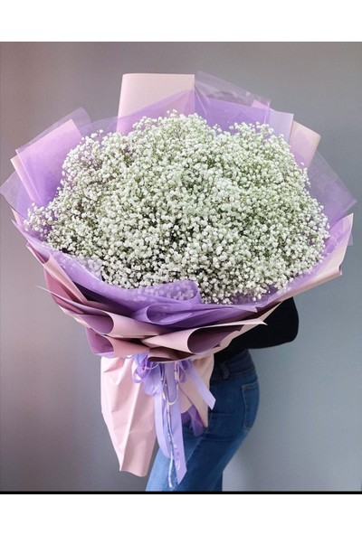 Beyaz Cipsofilya Buketi