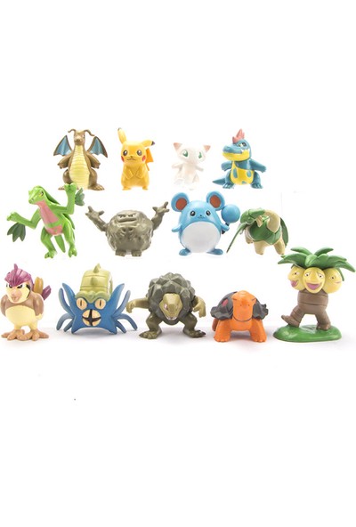Tfoeys Figür Pokemon 3-5 cm 13'lü Aksiyon Figürü Pokémon Pikachu Modeli Bebek Süsleri Oyuncak (Yurt Dışından) Tfoeys Figür Pokemon 3-5 cm 13'lü Aksiyon Figürü Pokémon Pikachu Modeli Bebek Süsleri Oyuncak (Yurt Dışından)