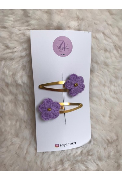 Zeyli Toka El Yapımı Örgü 2li Çıt Çıt Toka Seti 281301 Zeyli Toka El Yapımı Örgü 2li Çıt Çıt Toka Seti 281301