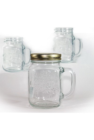 Bormioli Rocco 3'lü Quattro Stagioni Kavanoz Kupa Kapaklı ve Kulplu 3X750 ml Bormioli Rocco 3'lü Quattro Stagioni Kavanoz Kupa Kapaklı ve Kulplu 3X750 ml