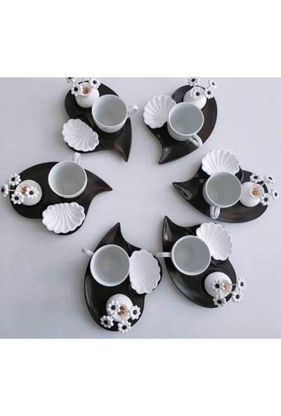 Elifnur Hobi Ticaret Kalpli Kahve Sunumlukları 6lı