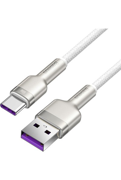 Vendas Baseus Cafule 66W Type-C To USB 1 Metre Metal Hızlı Şarj Destekli Data ve Şarj Kablosu Vendas Baseus Cafule 66W Type-C To USB 1 Metre Metal Hızlı Şarj Destekli Data ve Şarj Kablosu