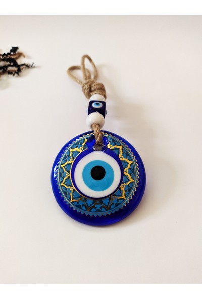 Vakida Shop Desenli, Hasır Ipli 7x7 cm Cam Nazar Boncuk Duvar Süsü Vakida Shop Desenli, Hasır Ipli 7x7 cm Cam Nazar Boncuk Duvar Süsü