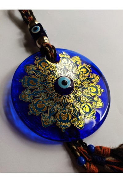 Vakida Shop Desenli, Keçe Ipli 13X13 cm Cam Nazar Boncuk Duvar Süsü Vakida Shop Desenli, Keçe Ipli 13X13 cm Cam Nazar Boncuk Duvar Süsü