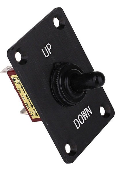Stshop Deniz 3 Pin Yukarı Aç / Kapalı / Anlık Geçiş Anahtarı Paneli 12V 24 V 15A (Yurt Dışından)