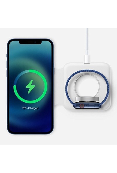 Byrtech Magsafe Duo Kablosuz Şarj Cihazı
