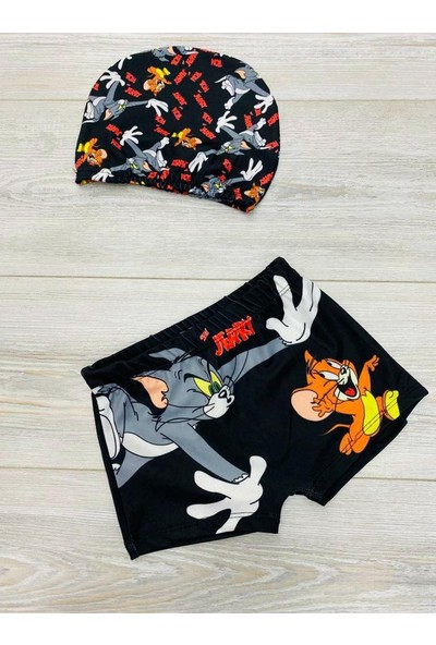 Modanın Sesi Erkek Çocuk Mayo ve Bone