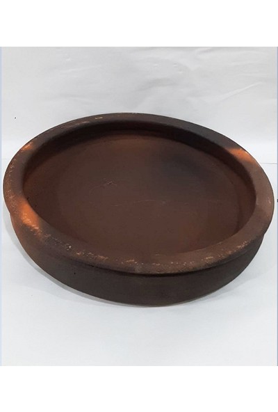 Evrenez Osmanlı Seramik 33 cm Kara Güveç Tava