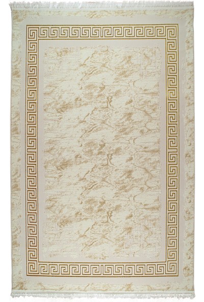 Rug Page Arza Serisi Krem Gold Klasik Dokuma Halı Azra4546