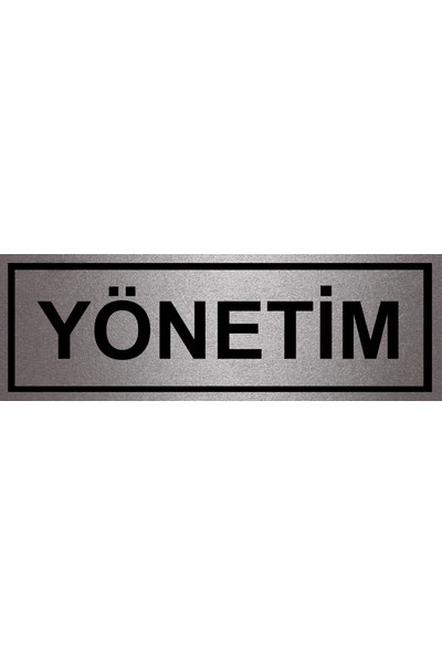 Tellgraf Yönetim Yazılı Kapı Isimliği (10X30 Cm) Tellgraf Yönetim Yazılı Kapı Isimliği (10X30 Cm)