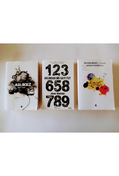 Olasılıksız, Aklından Bir Sayı Tut, Empati (Ikinci El) Kitap Seti