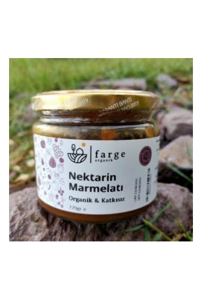 Farge Organik Organik Nektarin Marmelatı Farge Organik Organik Nektarin Marmelatı