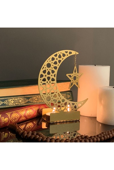 Islami Motifli Metal Mumluk - WAMH079