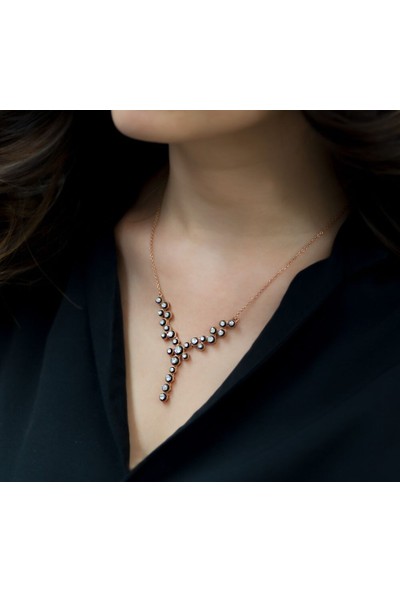 SembolGold 1.48 Karat Elmas Gerdanlık SembolGold 1.48 Karat Elmas Gerdanlık