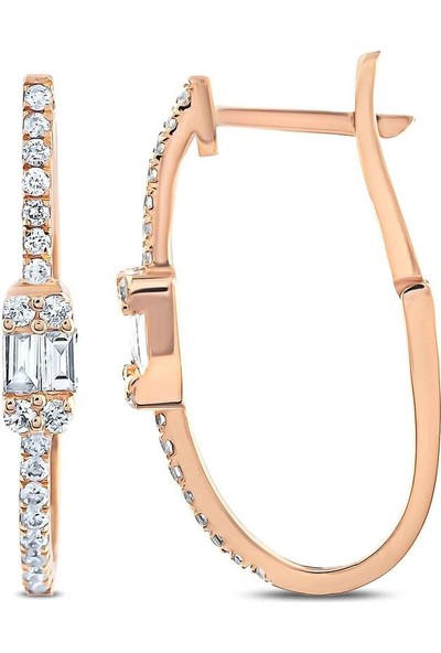 Sembol Gold 0.30 Karat Trend Baget Küpe Sembol Gold 0.30 Karat Trend Baget Küpe