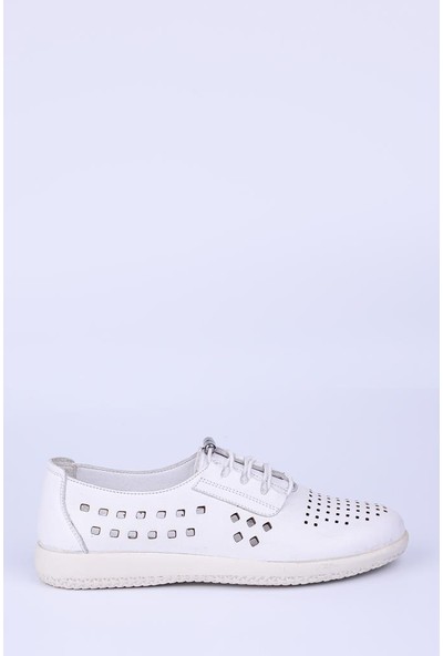 Barmea Z2031 Beyaz Kadın Ayakkabı