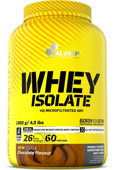 Olimp Whey Isolate Çikolata Aromalı Protein Tozu 1800 gr Olimp Whey Isolate Çikolata Aromalı Protein Tozu 1800 gr