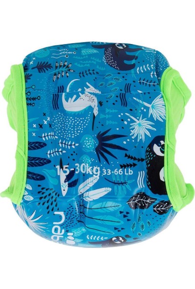 Telvesse Çocuk Yüzücü Kolluğu Orman Baskılı Pembe 15-30 kg Iç Kısmı Kumaş