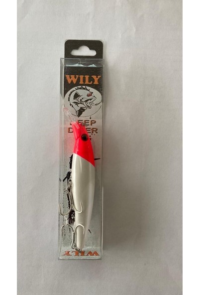 Wily Deep Diver 10.5 cm Maket Balık 16 gr (0-1.2m) Renk:14 Wily Deep Diver 10.5 cm Maket Balık 16 gr (0-1.2m) Renk:14