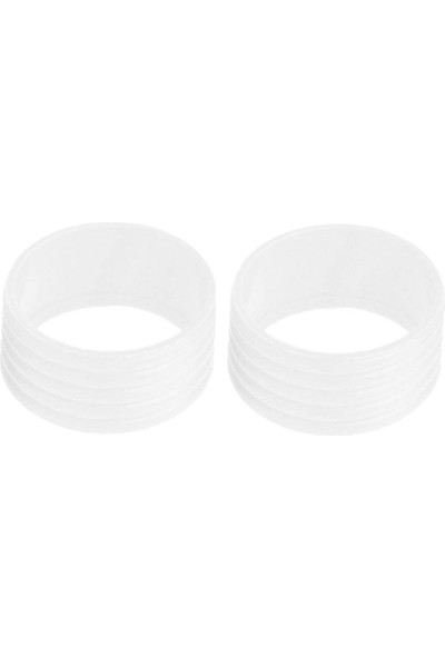 Strade Store 2 Lot Silikon Tenis Raket Kavrama Sabit Halka Kolu Mühürlü Döngü Kapak Uçlar Yüzükler Beyaz Strade Store 2 Lot Silikon Tenis Raket Kavrama Sabit Halka Kolu Mühürlü Döngü Kapak Uçlar Yüzükler Beyaz