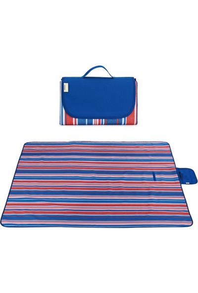 Shopfocus Piknik Battaniyesi Kum Geçirmez Plaj Matı, Su Geçirmez