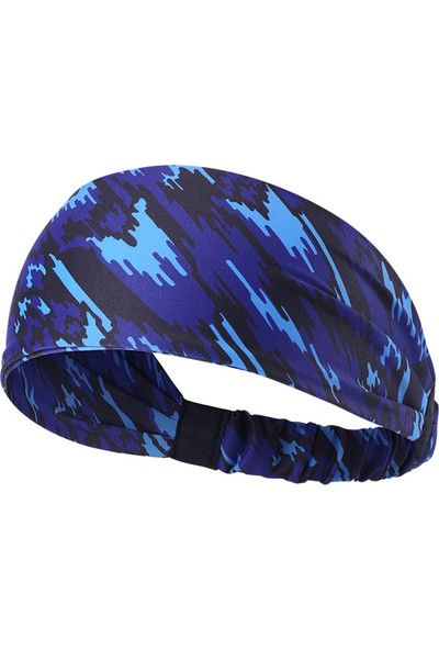 KKmoon Spor Kafa Bandı Hızlı Kuruyan Ter Bandı Saç Bandı Yüksek
