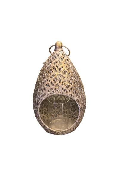 Razse Çiçek Hediyelik Mumluk Metal