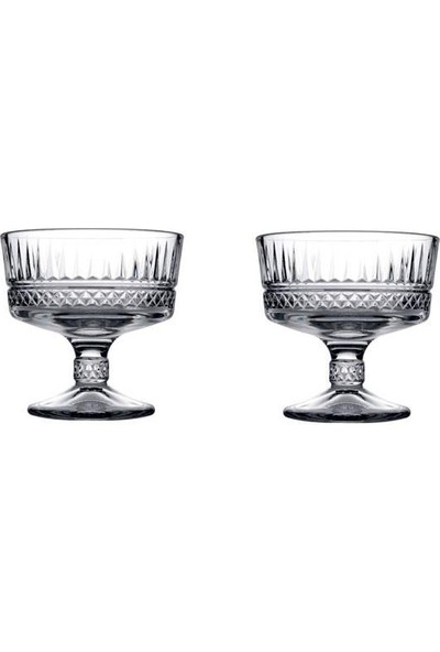 Paşabahçe 51749 Elysia Ayaklı Dondurmalık Kase 2'li