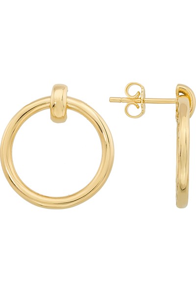 Narla Jewellery 8 Ayar Halka Küpe