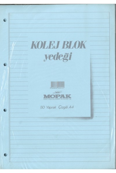 Mopak Kolej Blok Yedeği