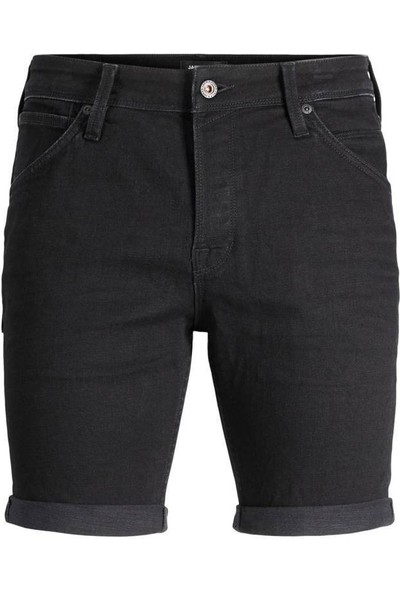 Jack & Jones Jean Şort Rick Fox 12201635-BLK