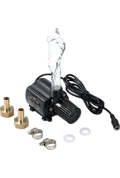 Decdeal Fırçasız Su Pompası Ultra-Sessiz DC12V Mikro Decdeal Fırçasız Su Pompası Ultra-Sessiz DC12V Mikro