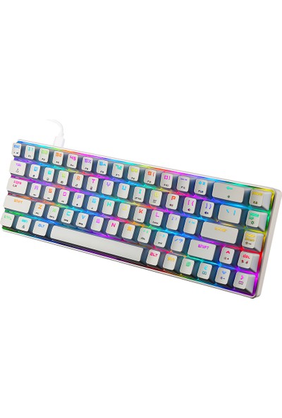 Magic-Arıtıcı MK14 Rgb Arka Işık Klavye 68 Tuşları