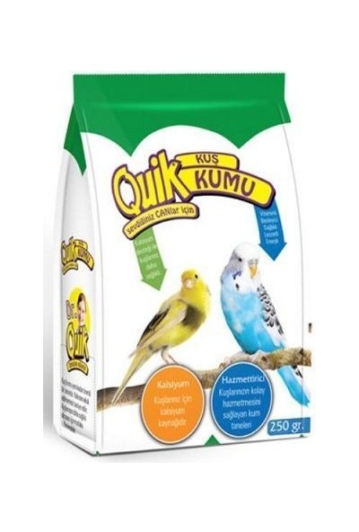 Quik Mineralli Kuş Kumu 250 gr